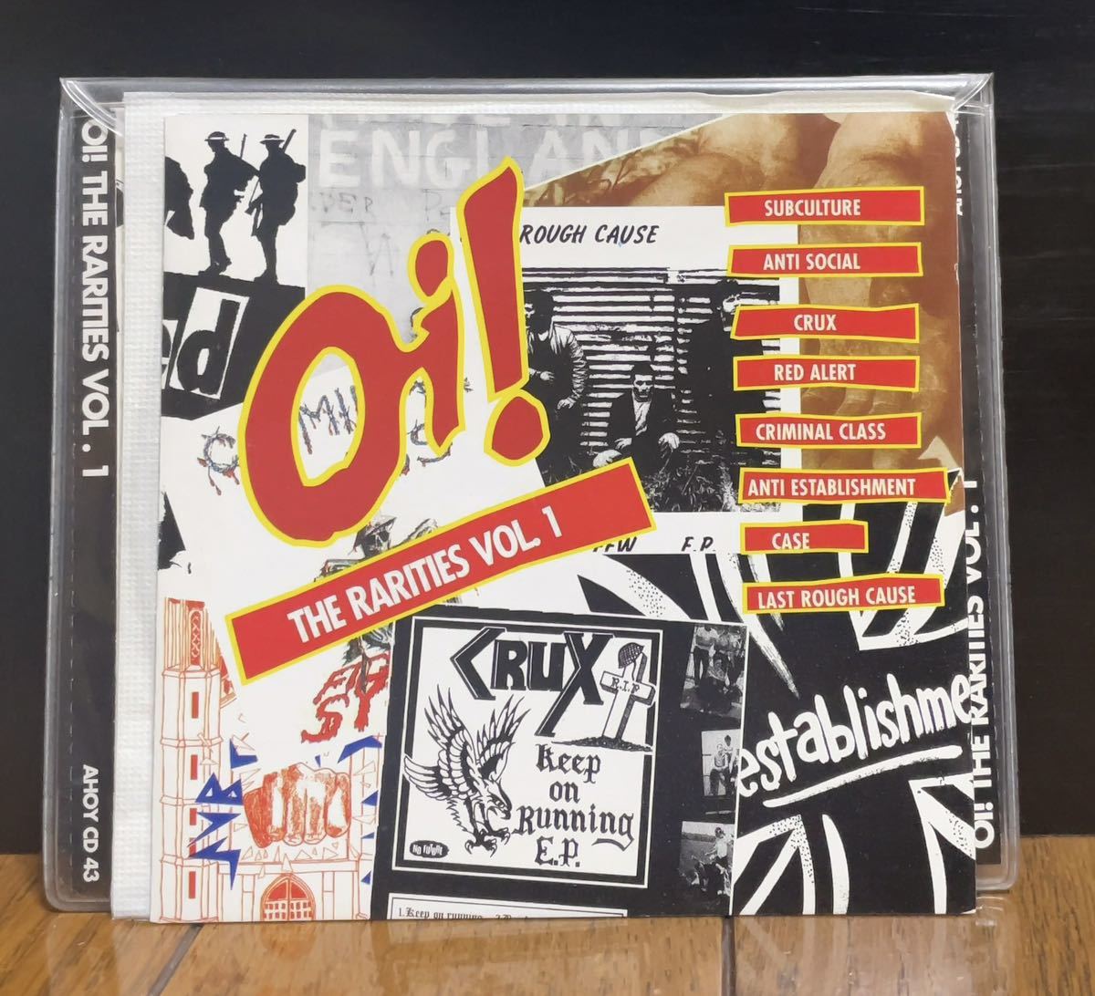 Oi THE RARITIES VOL.1 - V.A. SUBCULTURE ANTI SOCIAL CRUX RED ALERT ...