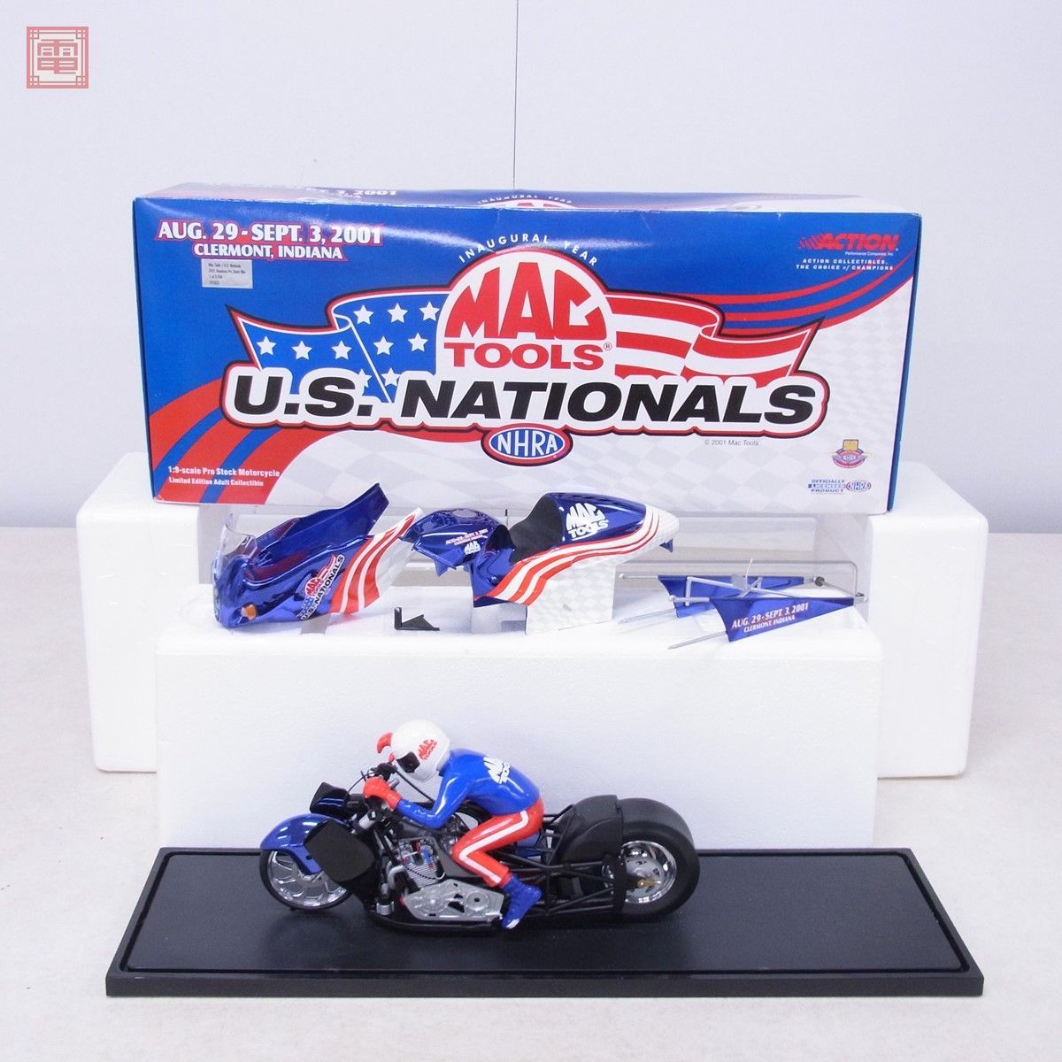 Mac Tools / U.S. Nationals 2001 隼 Pro Stock Bike No.101922 Hayabusa 20 ...