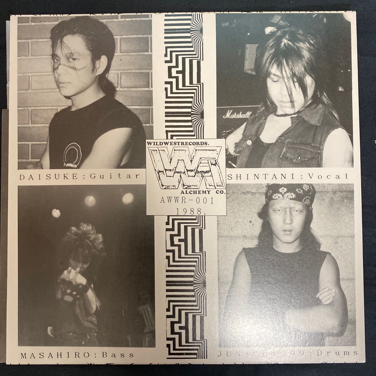Rapes Murderer's Night AWWR-001 国内盤 1988年 EP盤 インサート付き パンク レコード(インディーズ ...
