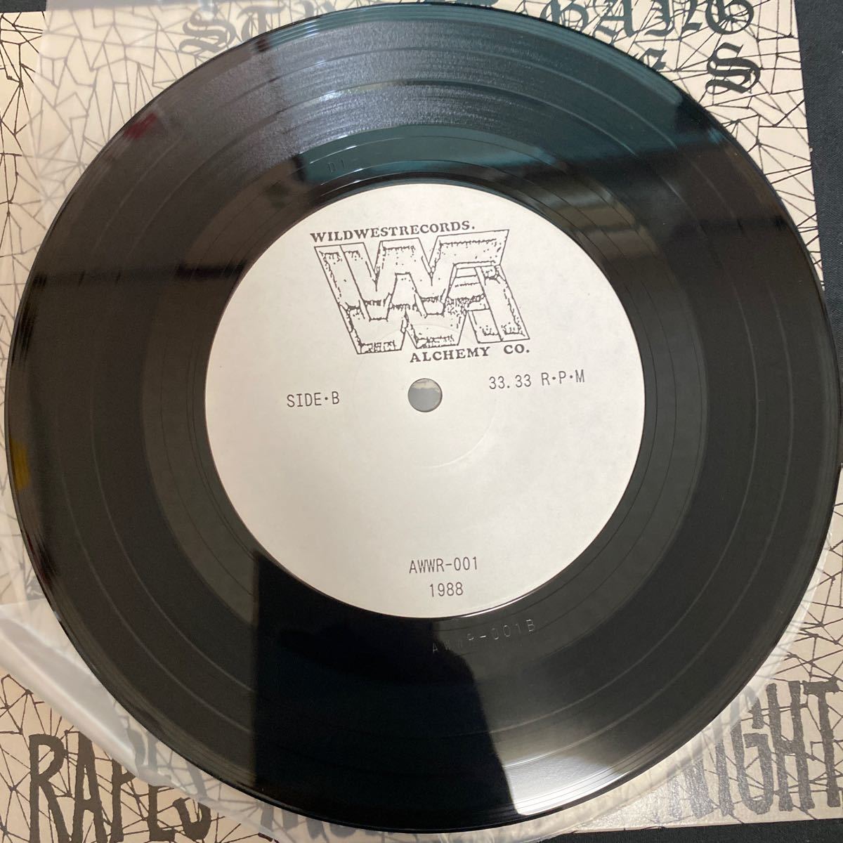 Rapes Murderer's Night AWWR-001 国内盤 1988年 EP盤 インサート付き パンク レコード(インディーズ ...