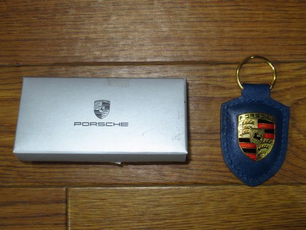 長期展示 品 Porscheポルシェ キーリング キーホルダー ダークブルー WAP0500950E(ポルシェ)｜売買されたオークション情報 ...