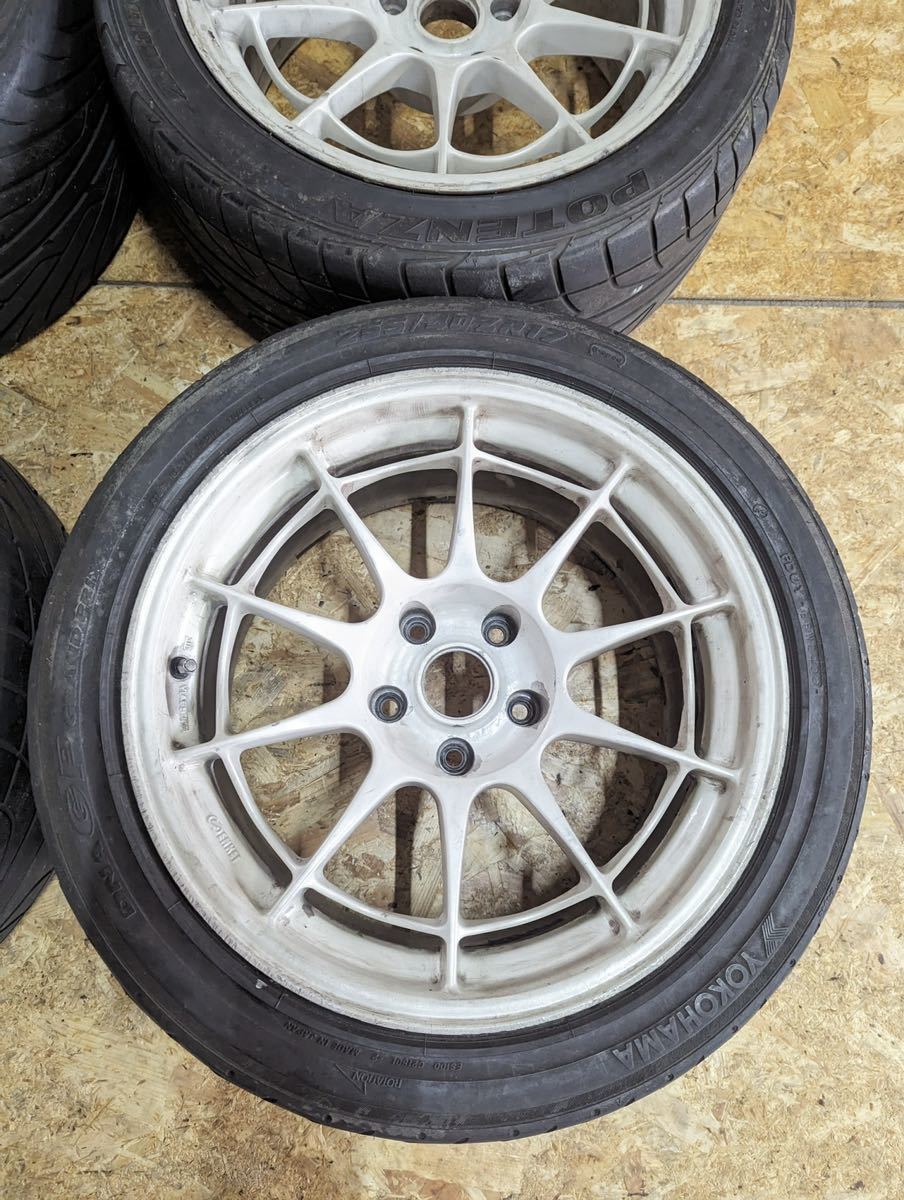 ENKEI Racing エンケイ NT03 17インチ 9J +15 PCD114.3 5穴 5H R32 R34 S15 S13 シルビア ...