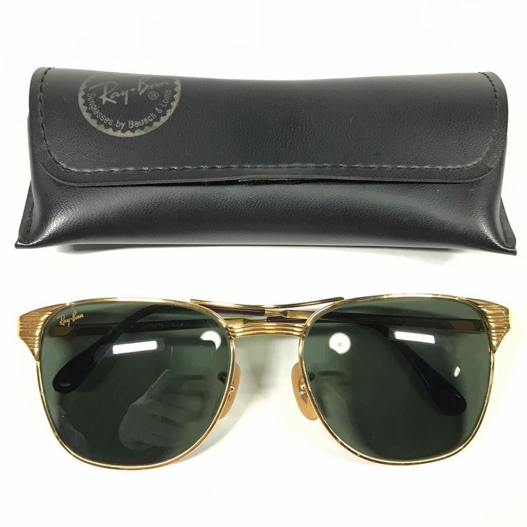 レイバン 基準内 Ray-Ban サングラス B&L ボシュロム W1301 シグネット 2 SIGNET Ⅱ メンズ レディース USA製 ...