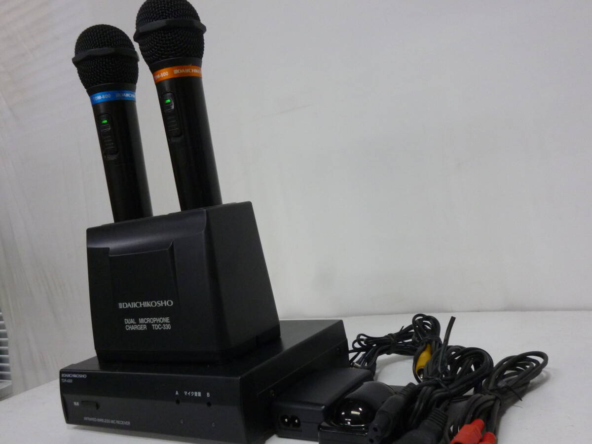 先日迄稼働品 DAMワイヤレスマイクTDM－600マイクセット BMB エクシング第一興商DAMJOY(カラオケ機器)｜売買されたオークション ...
