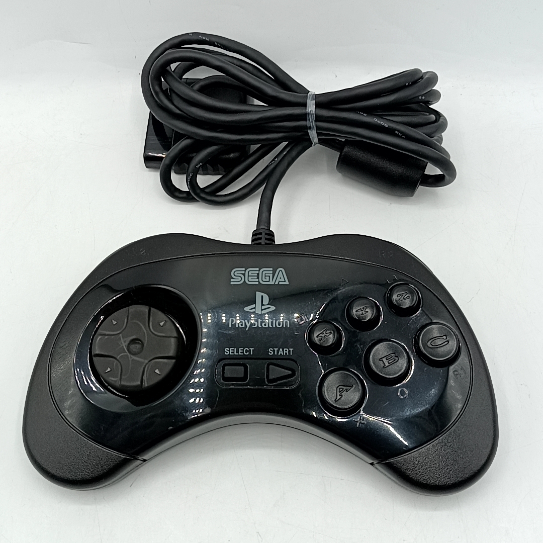 C071 SEGA セガ PS2/PS対応 復刻版 セガサターンパッド IPS-5001 ブラック プレステ プレイステーション(アクセサリ、周辺機器)｜売買されたオークション情報、yahoo ...