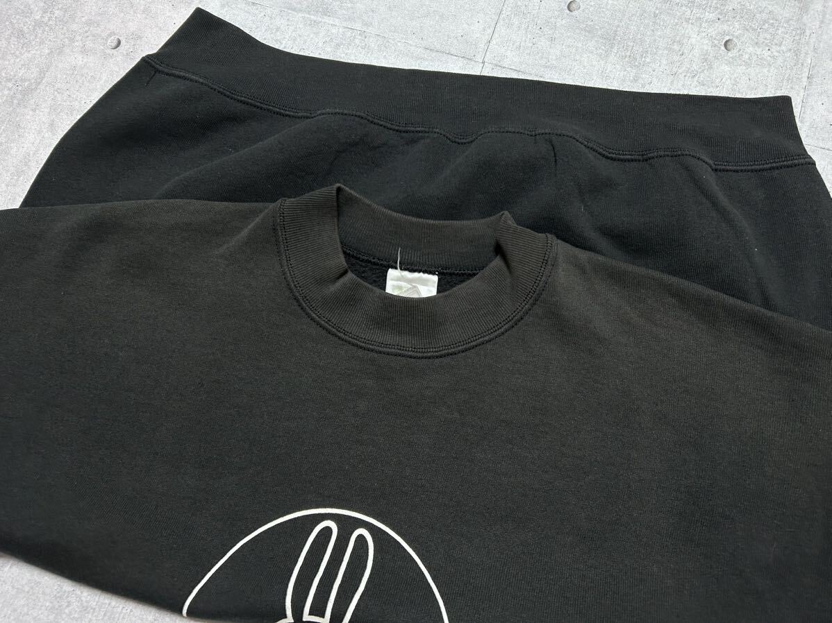 CUNE ウサギ コロス ブラック スウェット トレーナー フェード 色あせ キューン 初期 フルーツオブザルーム ボディ ストリート 玉9354(Lサイズ)｜売買されたオークション情報 ...