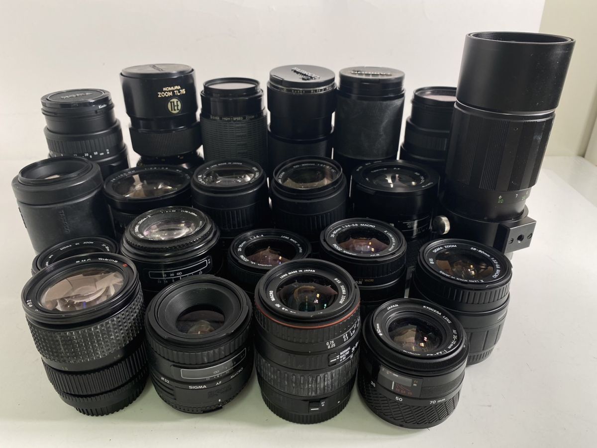 訳あり ジャンク レンズ トキナー SIGMA タムロン 21本まとめて #e8476(その他)｜売買されたオークション情報、yahooの商品情報をアーカイブ公開 - オークファン ...