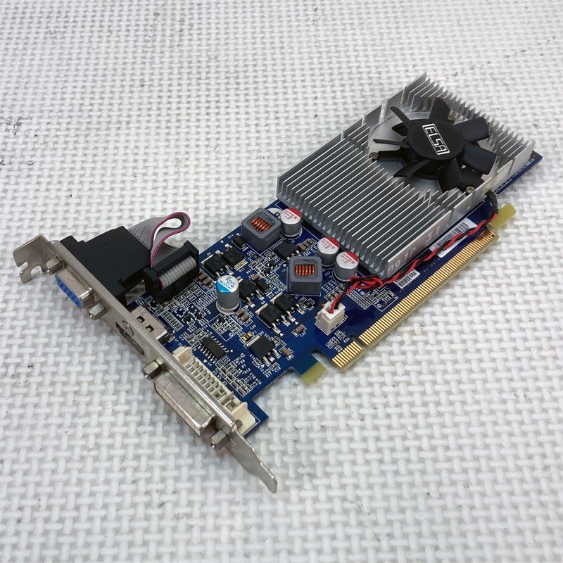 グラフィックカード WinXP Win10 LINUX ELSA NVIDIA GeForce GT 220 DDR3 1024MB ...