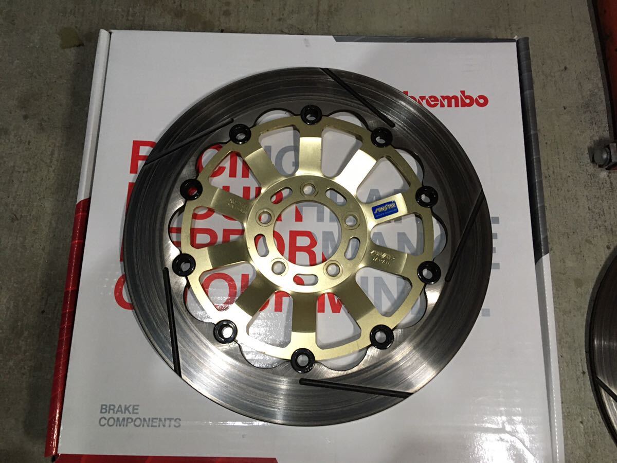 SUNSTAR サンスター KC-101 Φ320mm ディスク スリット ZZR-1200 ZZ-R1100 / D ZX11 ZX9R ZX12R ゼファー ZRX ZX1100D ...