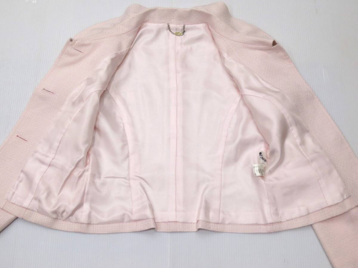 4-186 Courrges クレージュ セットアップスーツ 9AR ピンク系 イトキン(スーツ(ロングスカート))｜売買されたオークション情報、yahooの商品情報をアーカイブ公開 ...