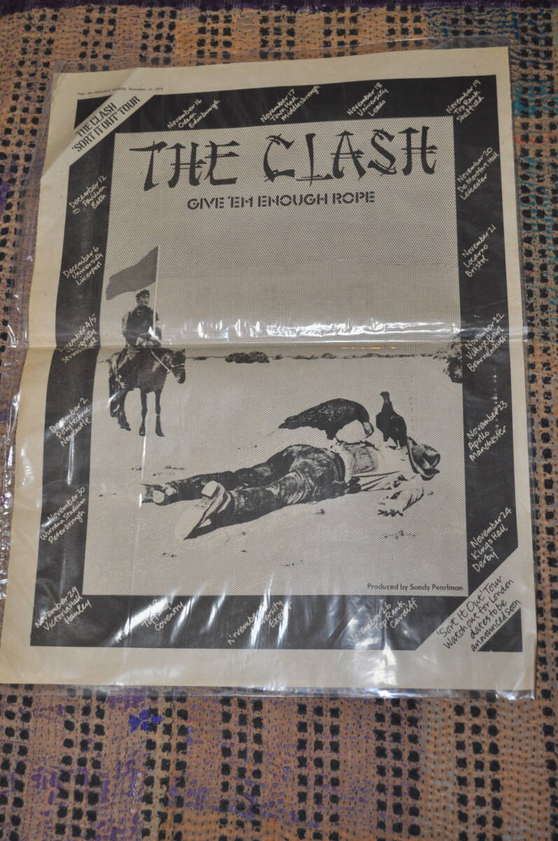 THE CLASH SORT IT OUT TOURのポスター(CLASH, The)｜売買されたオークション情報、yahooの商品情報を ...