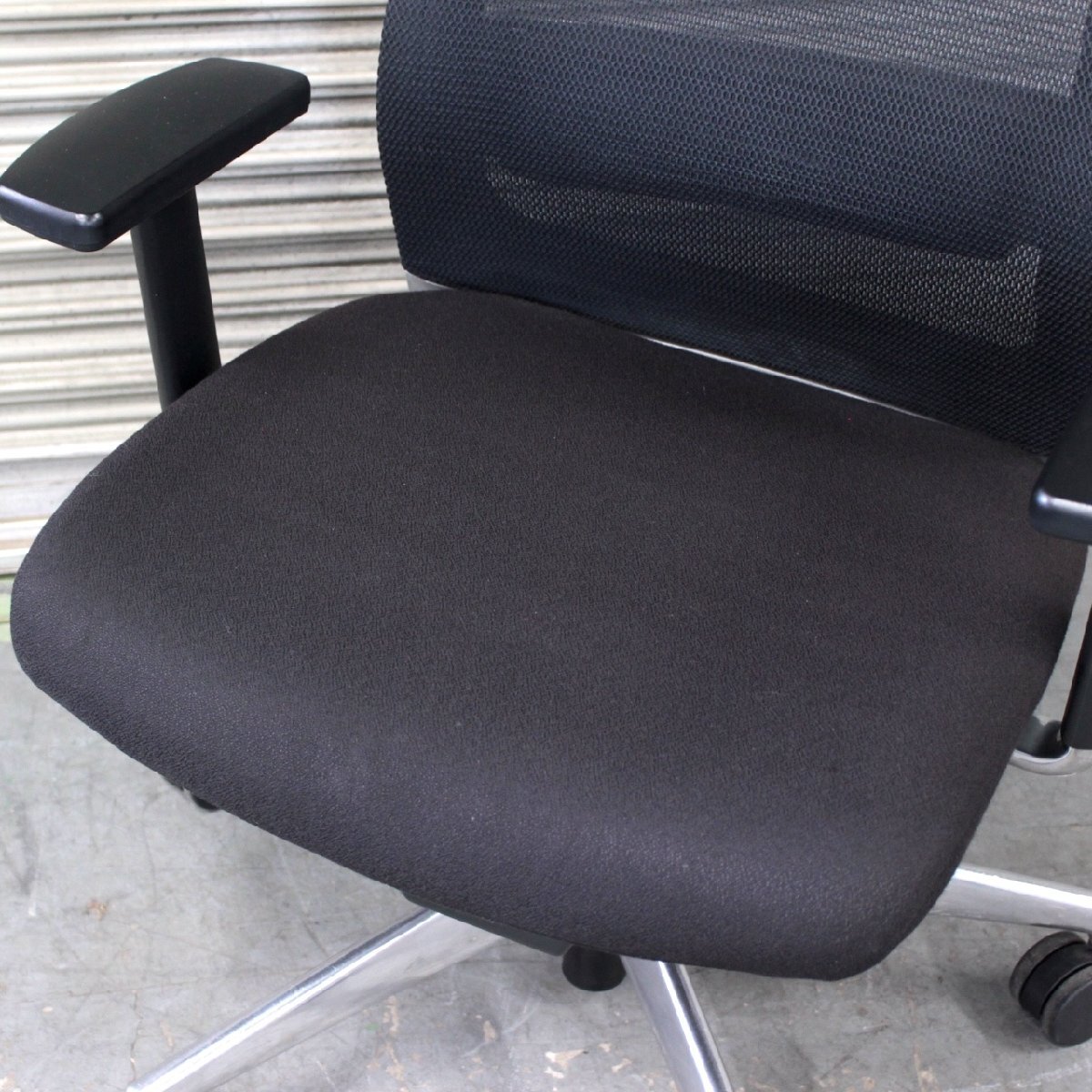 T051 KOKUYO デスクチェア AIR FORT CRS-GA2300 エアーランバーサポート ハイバック メッシュ コクヨ 椅子 ...