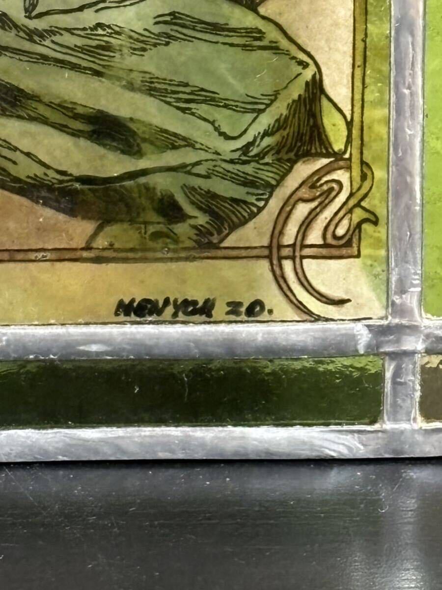 Alphonse Muchaアルフォンス ミュシャ 四季より 春 LES SAISONS ステンドグラス アートガラス(ステンドグラス)｜売買されたオークション情報、yahooの商品情報を ...