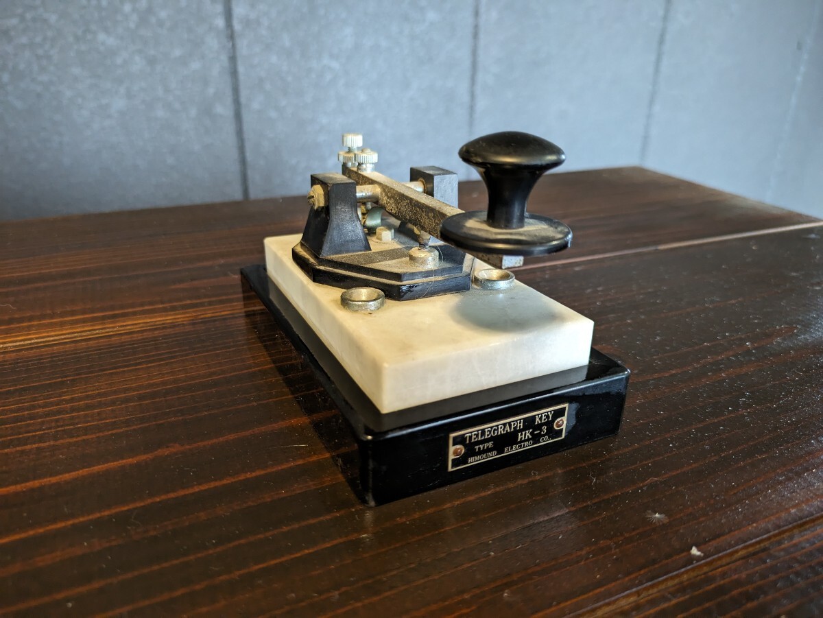 TELEGRAPH KEY TYPE HK−3 無線機 モールス信号(その他)｜売買されたオークション情報、yahooの商品情報をアーカイブ ...