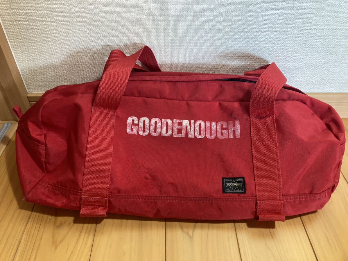 グッドイナフGOODENOUGHナイロンポーターバッグショルダードラムボストンPORTER 吉田カバン(その他)｜売買されたオークション情報、yahooの商品情報をアーカイブ公開 ...