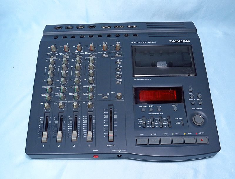TASCAM PORTA STUDIO 424 MKII/424 MK2 カセットMTR タスカム(マルチトラックレコーダー)｜売買された ...