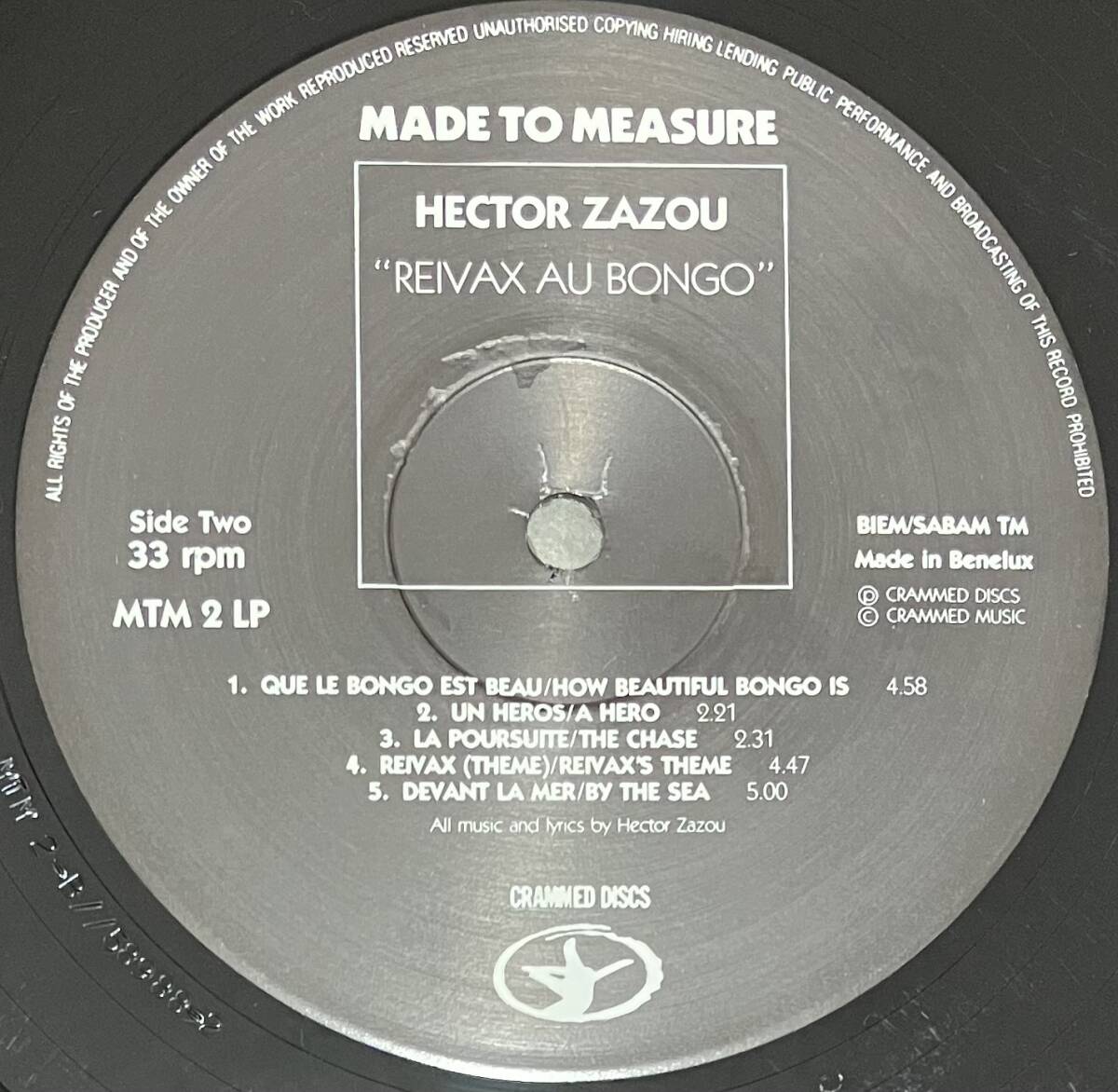 LP / レコード Hector Zazou / Reivax Au Bongo Contemporary Jazz / African ...