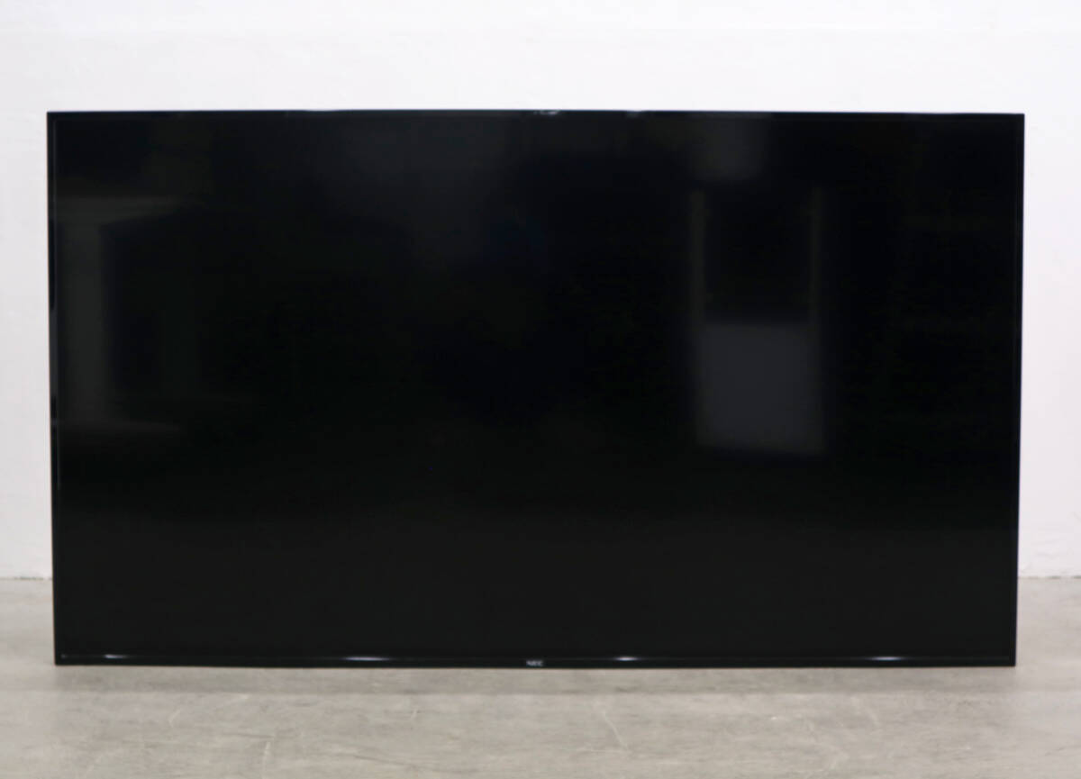 18年製 NEC Digital Signage Display LCD-E656 65インチ 液晶モニター 壁掛け金具付き サイネージ ...