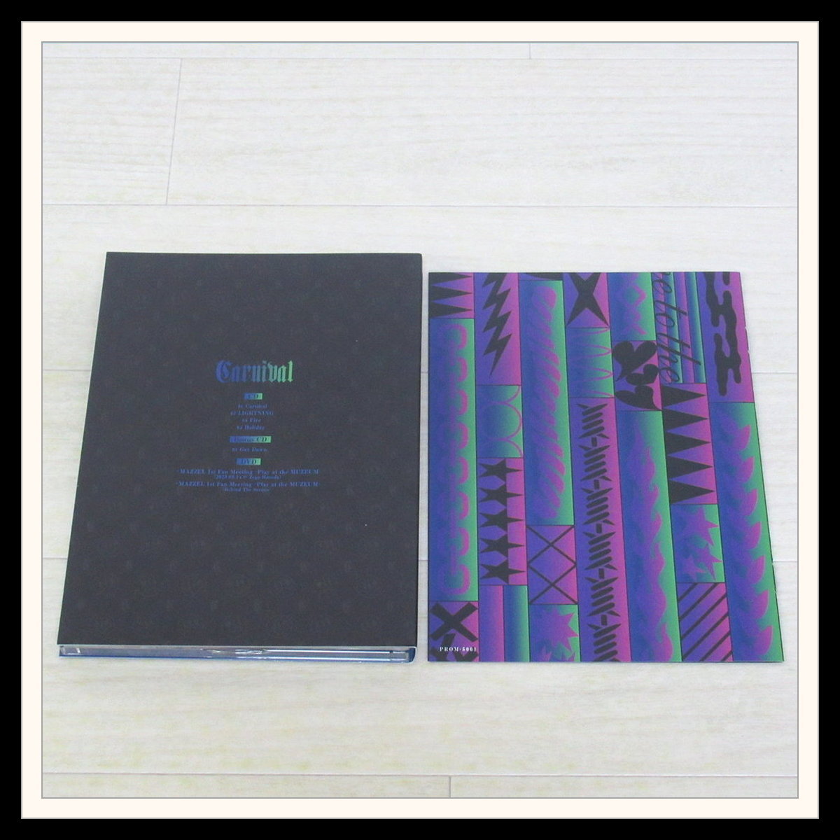 CD MAZZEL/Carnival MUZEUM限定盤 DVD付/ファンクラブ限定盤 MAZZEL DEBUT SHOWCASE“Vivid ...