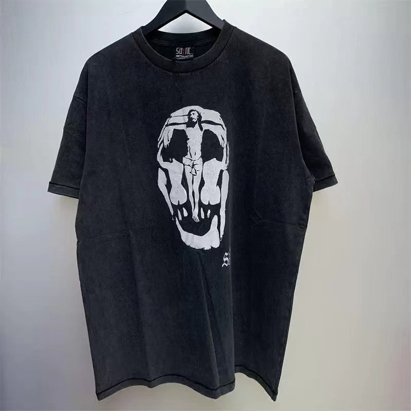 SAINT MICHAEL セントマイケル VINTAGE SCULL SS JESUS 半袖 Tシャツ M TJ 1(その他)｜売買された ...