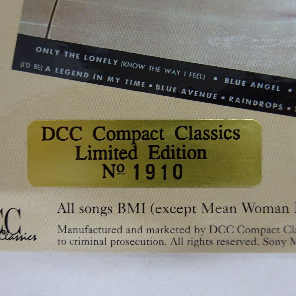 14035492; 美盤/US盤/2LP/DCC Compact Classics復刻/限定シリアル/高音質180g重量盤 Roy ...