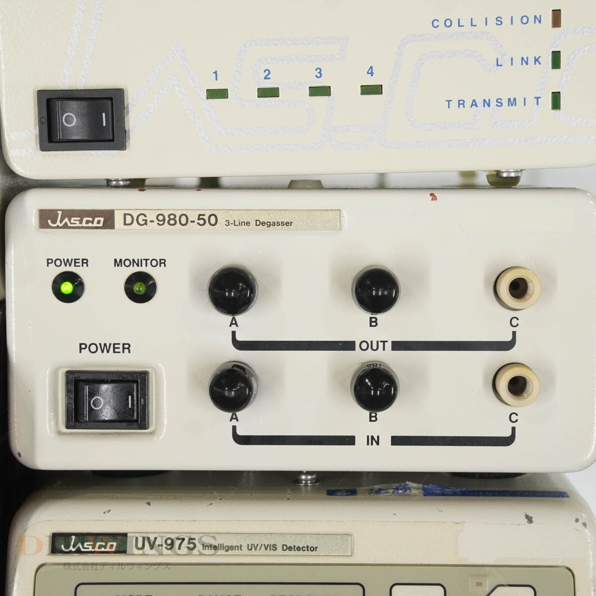 DW 8日保証 LC-NetII/ADC CO-965 AS-950 DG-980-50 PU-980 UV-975 JASCO 日本分光 HPLC 液クロ 液体クロマトグラフ 05819 ...