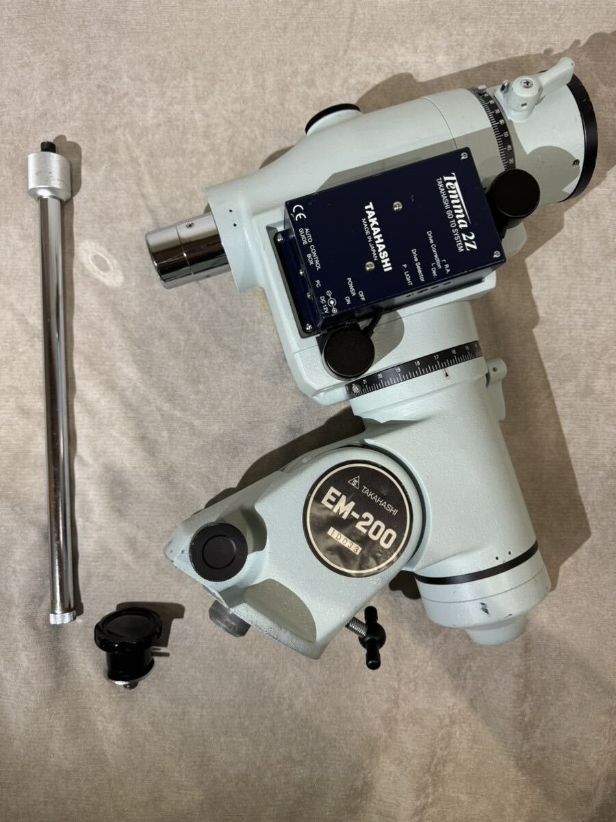 タカハシ 高橋製作所 EM-200FG Temma2Z BL 赤道儀一式(部品)｜売買されたオークション情報、yahooの商品情報をアーカイブ ...