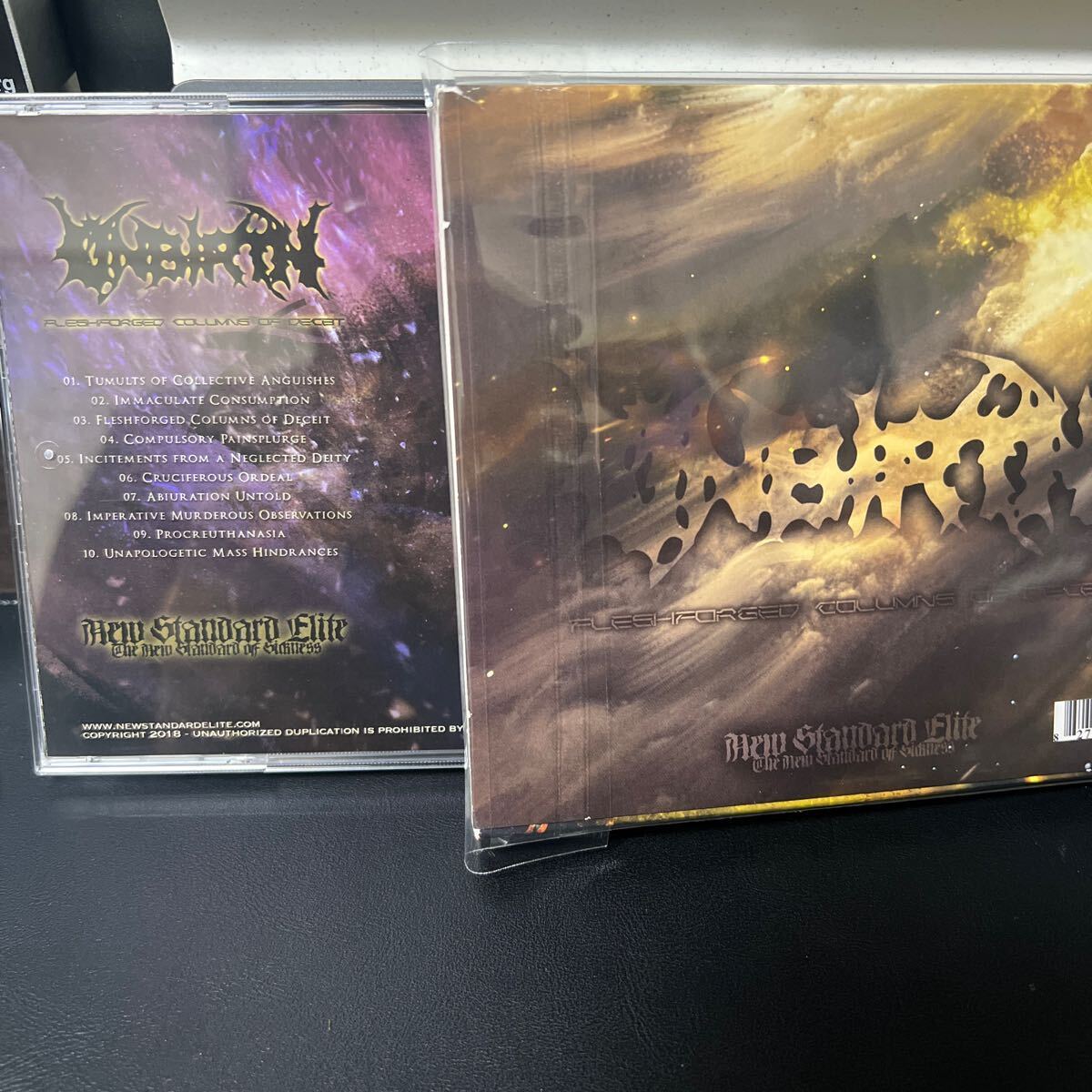 同様 〝廃盤超絶レア〟Unbirth / Fleshforged Columns Of Deceit テクニカルブルデス Party Cannon 7 H.Target Kraanium ...