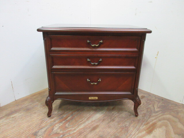 E030 東海家具工業 SriTokai 小型チェスト 3段引き出し 品(洋タンス、チェスト)｜売買されたオークション情報、yahooの商品情報をアーカイブ公開 - オークファン（aucfan ...