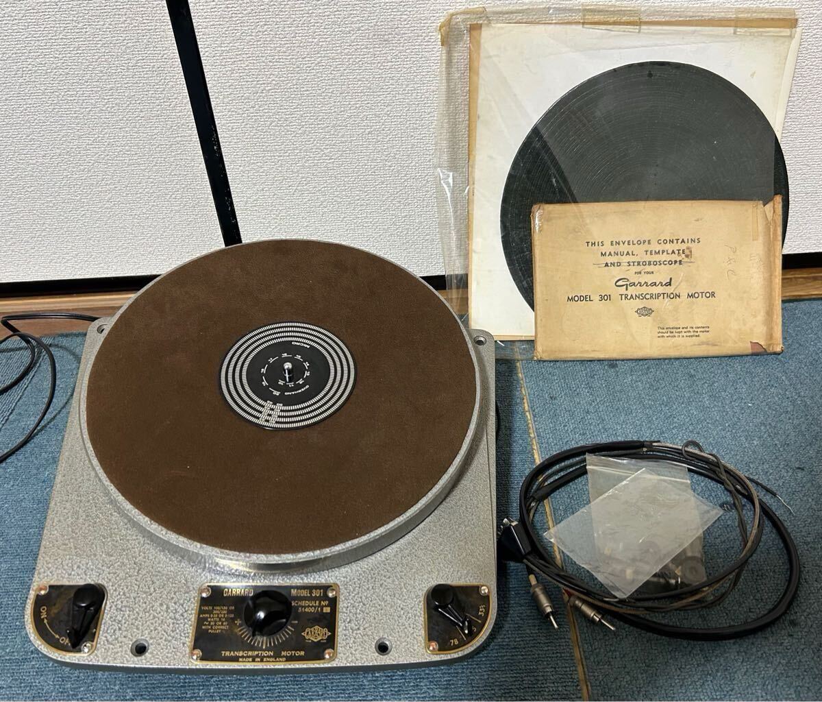 Garrard Model 301 ガラード ターンテーブル レコードプレーヤー(ターンテーブル)｜売買されたオークション情報、yahooの ...
