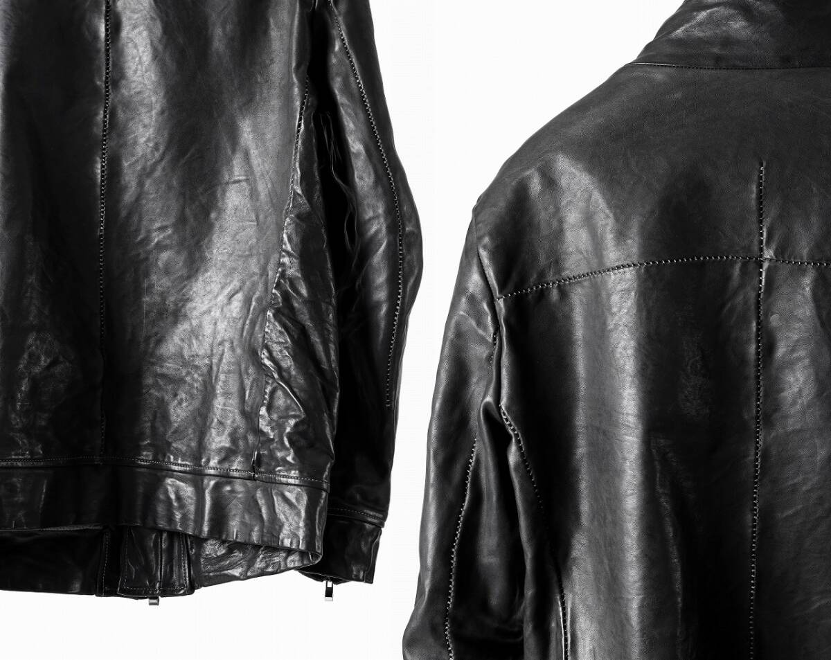 incarnation exclusive OVERLOCKED HORSE MIDDLE NECK BIAS ZIP BLOUSON 定価 ...
