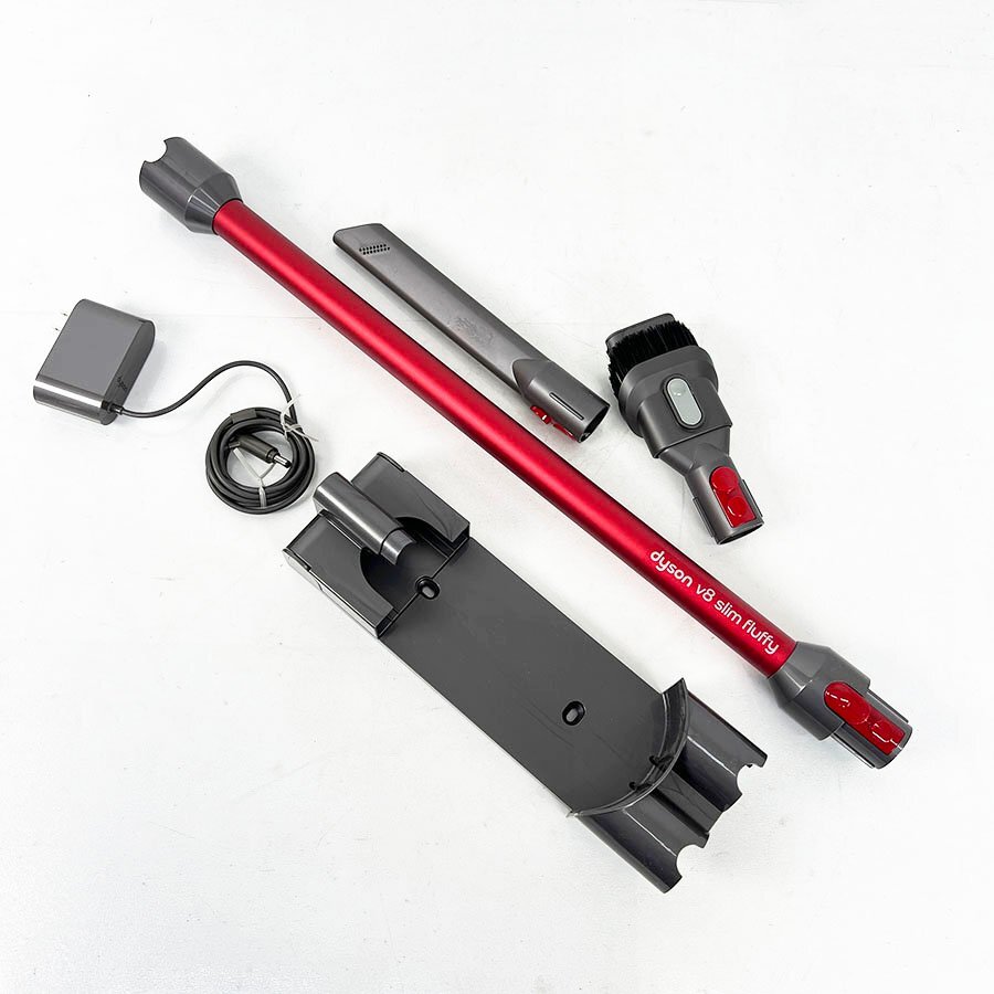 ダイソン dyson V8 Slim Fluffy スティッククリーナー SV10KSLM + RISOU コードレスクリーナー用スタンド RS-011 F7311(コードレスタイプ)｜売買さ ...