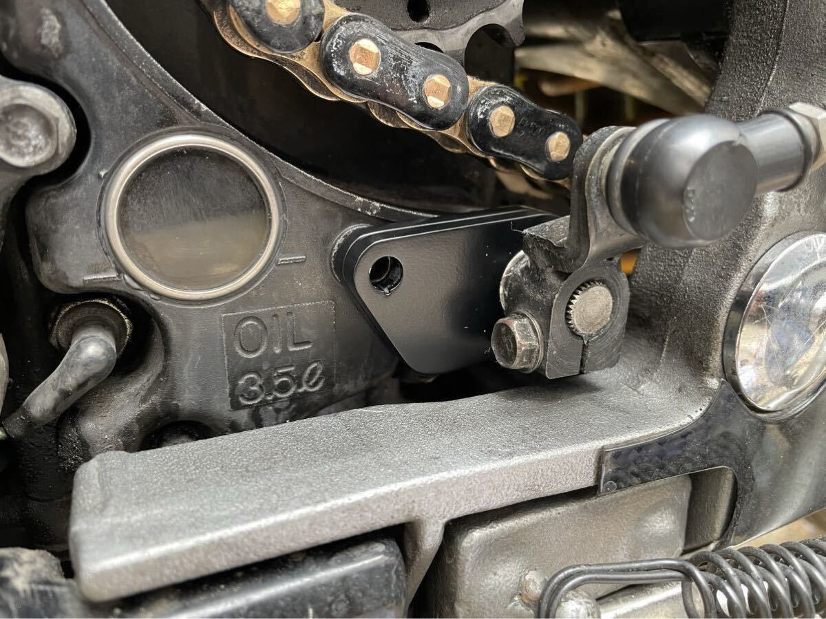 ZZR1100 ZZ-R1100 ZX11 ZZR1200 ZRX1100 ZRX1200 GPZ1100 シフトシャフトプレート カチッとプレート カスタム オリジナル MO:FACTORY ...