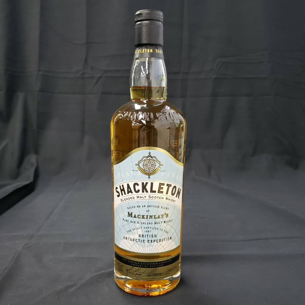 24品/A046270-1/KH0/M022-601/ 酒 SHACKLETON BLENDED MALT SCOTCH WHISK MACKINLAY'S シャクルトン ブレンデットモルト ...