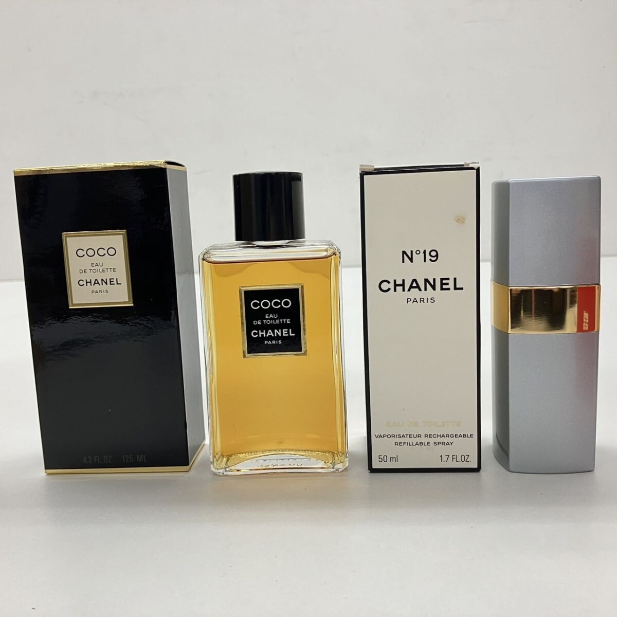 N058- HERMES AMAZONE COCO CHANEL N°19 N°5 TOMMY HILFIGER DOLCE&GABBANA GIVENCHY 箱付き 香水 10点セット 7 ...