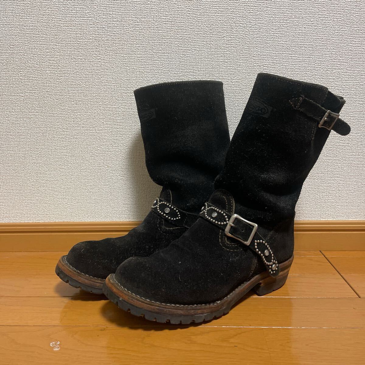 ウエスコ ボス 9.5E スエード エンジニアブーツ スタッズカスタム wesco BOSS 9 1/2E(9.5インチ)｜売買されたオークション情報、yahooの商品情報をアーカイブ公開 ...