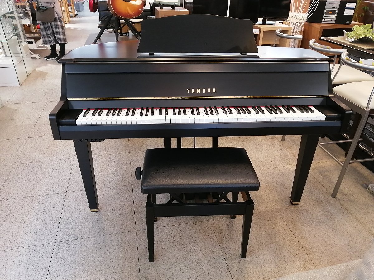 自社配送 引取歓迎 YAMAHA 電子ピアノ Gran'Touch グランタッチ 88鍵盤 DGP-1 イス付 ヤマハ グランドピアノ風 フル ...