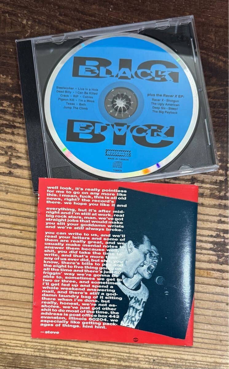 CD 2枚セット BIG BLACK スティーヴ アルビニ Steve Albini 名盤 SONGS ABOUT FUCKING 初期EP集 HAMMER PARTY 検 SHELLAC ...