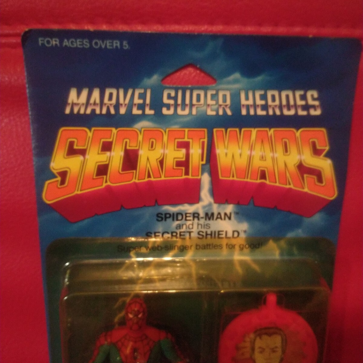 1984 当時物 MATTEL MARVEL SUPER HERO SECRET WARS SPIDERMAN and SECRET ...