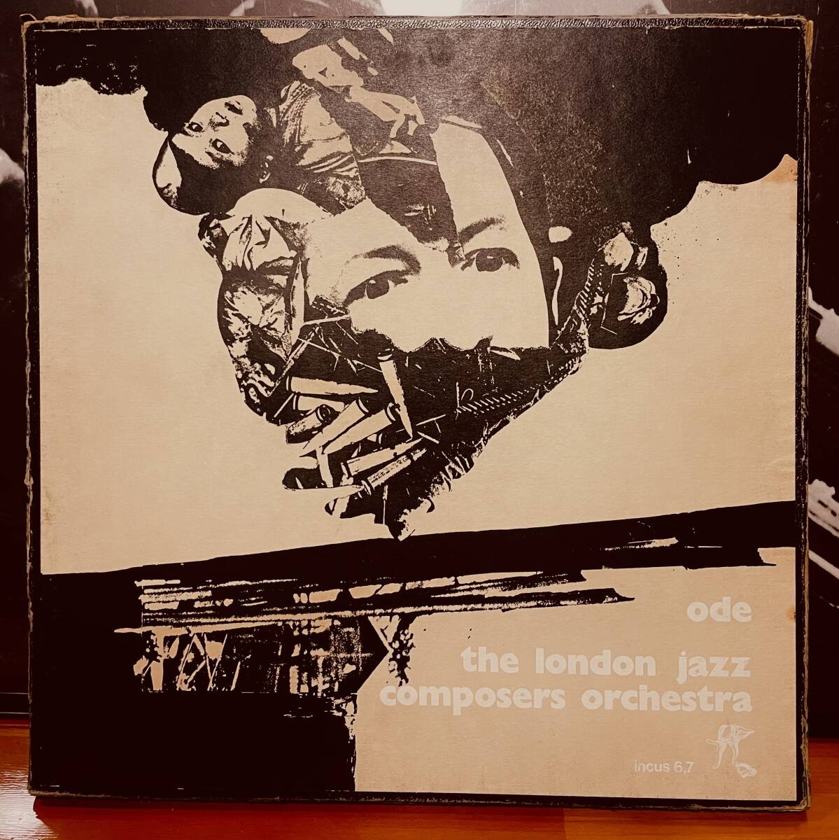 The London Jazz Composers Orchestra Ode incus6／7 アナログレコード2枚組 Barry Guy ...