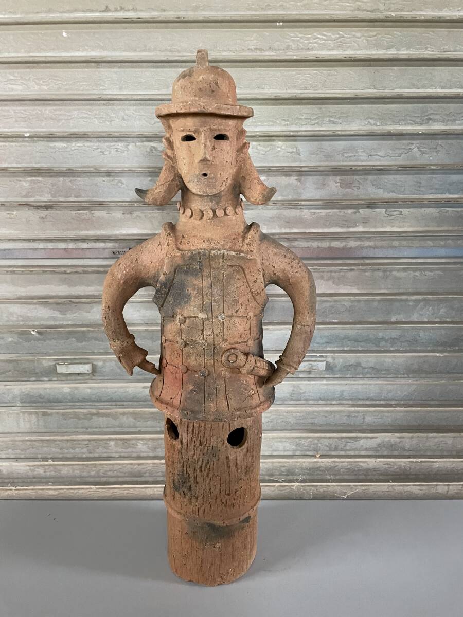 約78cmの武装姿の埴輪 大きいはにわ 箱付(陶磁一般)｜売買されたオークション情報、yahooの商品情報をアーカイブ公開 - オークファン（aucfan.com）