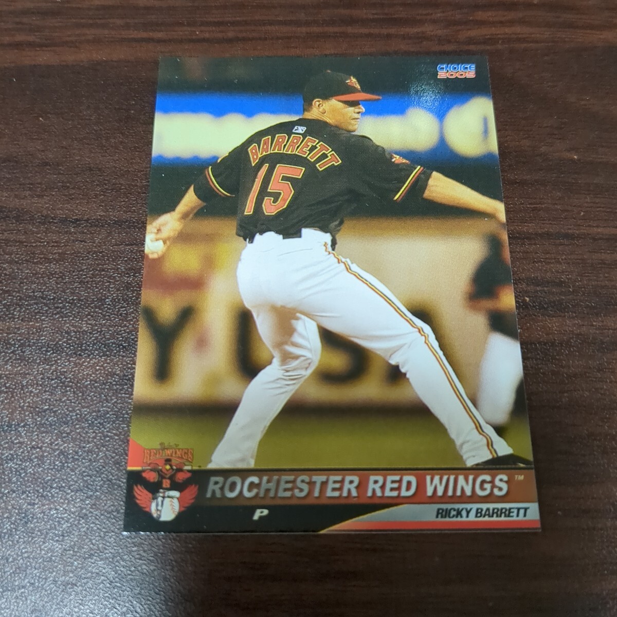 来日外国人 2005 Rochester Red Wings Ricky Barrett バレット ヤクルト(シングルカード)｜売買された ...