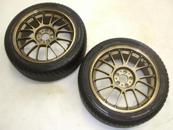 1円 VOLKRACING SE37ブロンズ 7.5J-17 pcd100/5H タイヤ付2本(ラジアルタイヤ)｜売買されたオークション情報 ...