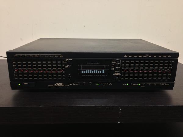 Aurex オーレックス グラフィックイコライザー EQ-E90(イコライザー)｜売買されたオークション情報、yahooの商品情報をアーカイブ公開 - オークファン（aucfan.com）