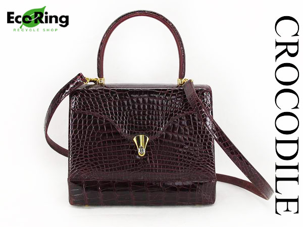 1円 参考46万 クロコダイル 2way ハンドバッグ レッドBQ006(クロコダイル)｜売買されたオークション情報、yahooの商品情報をアーカイブ公開 - オークファン（aucfan.com）