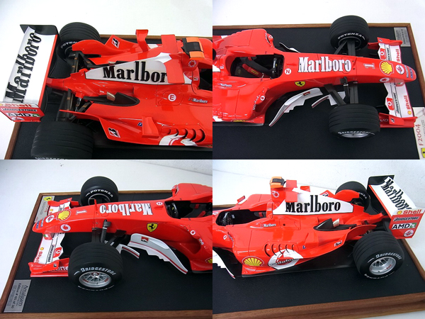 佐川 アマルガム/Amalgam F1 Grand Prix 1/8 フェラーリ F2004(レーシングカー)｜売買されたオークション情報 ...