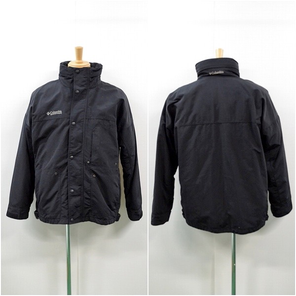 A353 Columbia ナイロンジャケット 4way 万能 リバーシブル 黒(Lサイズ)｜売買されたオークション情報、yahooの商品情報 ...