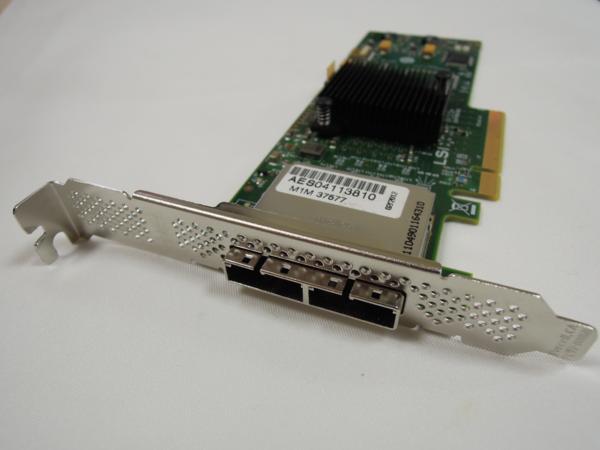 LSI 9200-8e HBA 6Gbps PCIe SAS 外付け用(PC/AT互換機用)｜売買されたオークション情報、yahooの商品情報 ...
