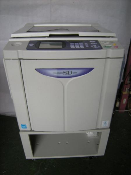 RISO 理想 リソグラフ SD6680 印刷機 A3ドラム 印字少(その他)｜売買されたオークション情報、yahooの商品情報をアーカイブ公開 - オークファン（aucfan.com）
