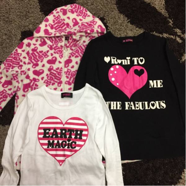 アースマジック roni パーカー ロンT トレーナー m 130(RONI)｜売買されたオークション情報、yahooの商品情報をアーカイブ公開 - オークファン（aucfan.com）